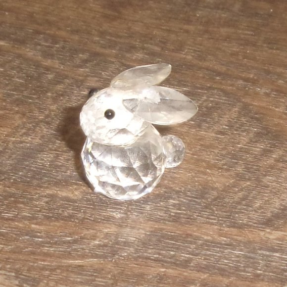 Swarovski | Accents | Swarovski Crystal Figurine Miniature Sitting ...